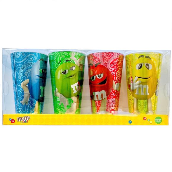 M&M'S | Dining | Mms World Characters 3d Lenticular Colours 24floz 4 ...
